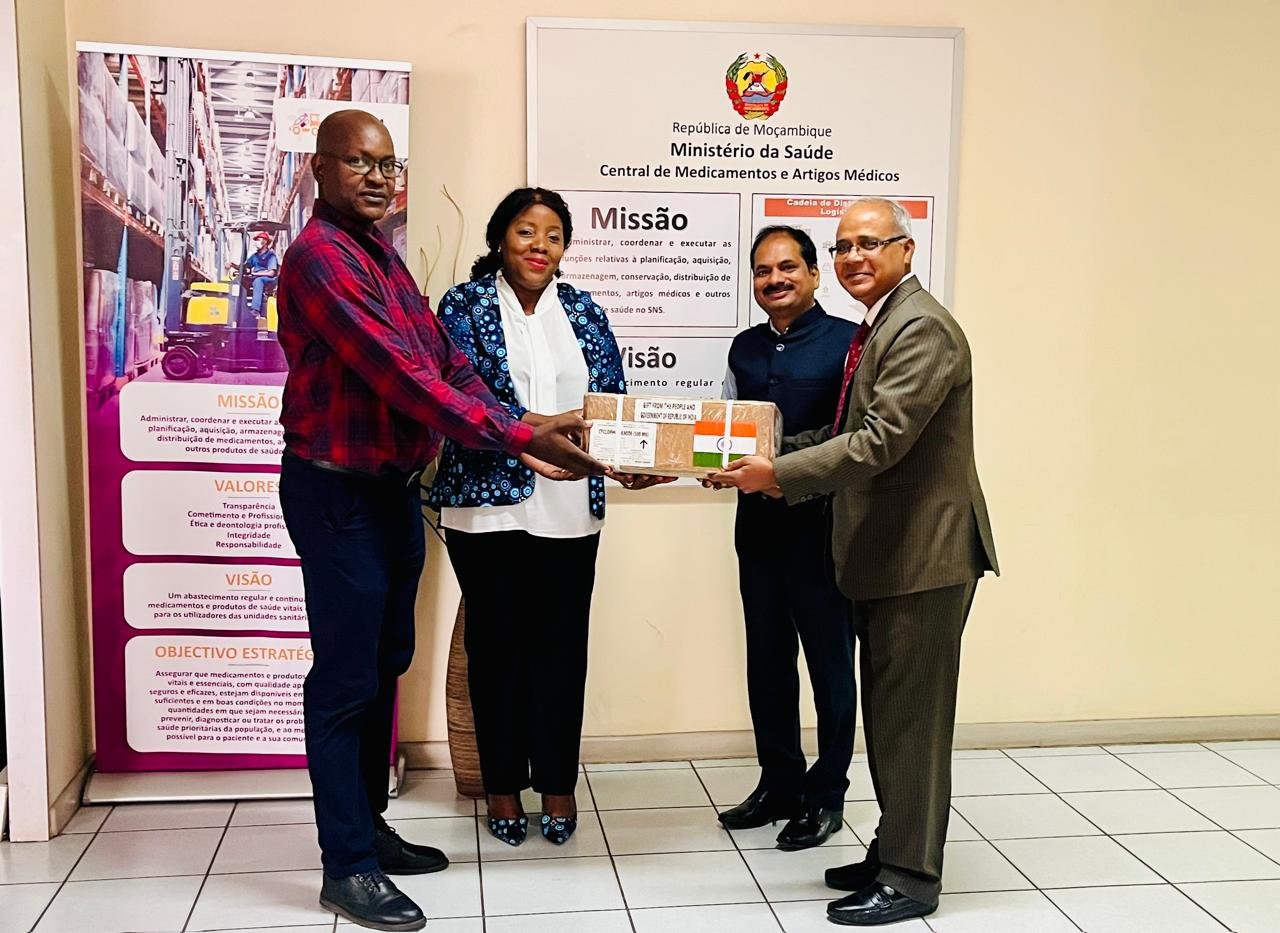 Handing over of second tranche of medicines gifted by India to ...